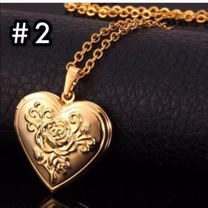 Jewelry | New Real 18k Gold Heart Necklaces | Poshmark